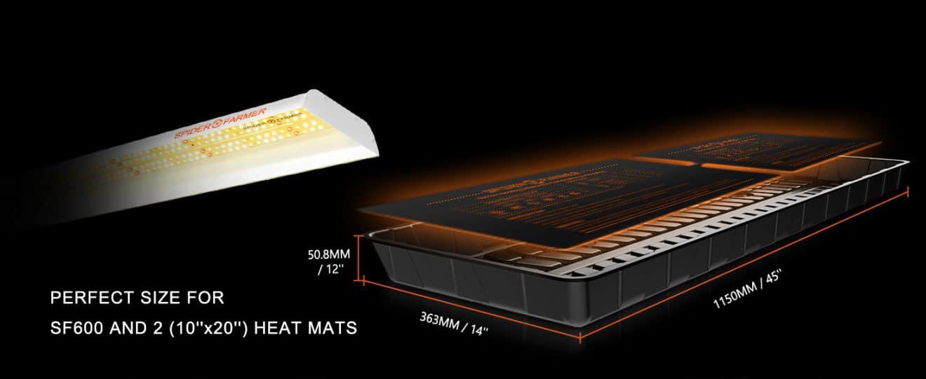 Spider Farmer® 3 Tiers Metal Plant Stand with Plant Trays - Spider ...