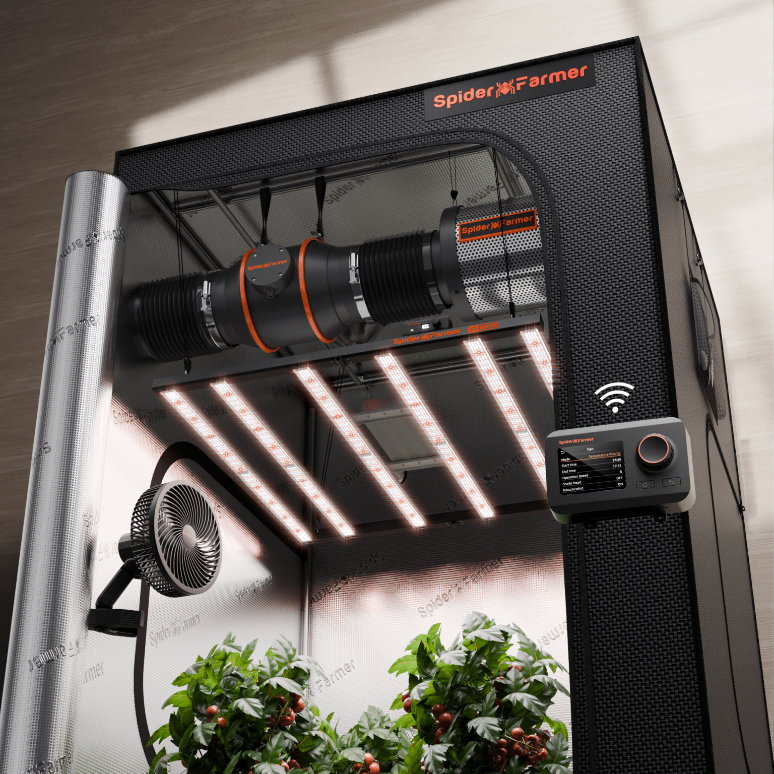 Complete Grow Tent System - Spider Farmer CA